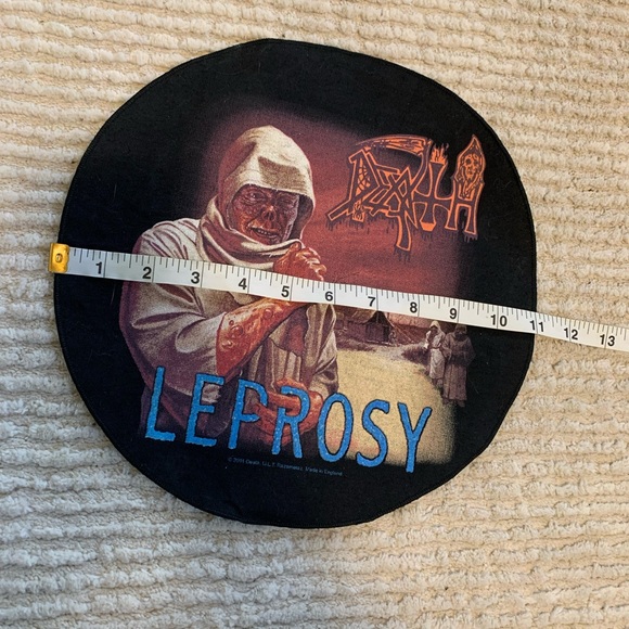 Other | Death Leprosy Back Patch | Poshmark